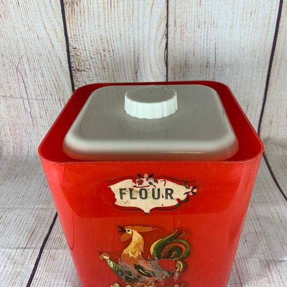 Lustro Ware | Kitchen | Rare 95s Lustro Ware Rooster Canisters 3 | Poshmark